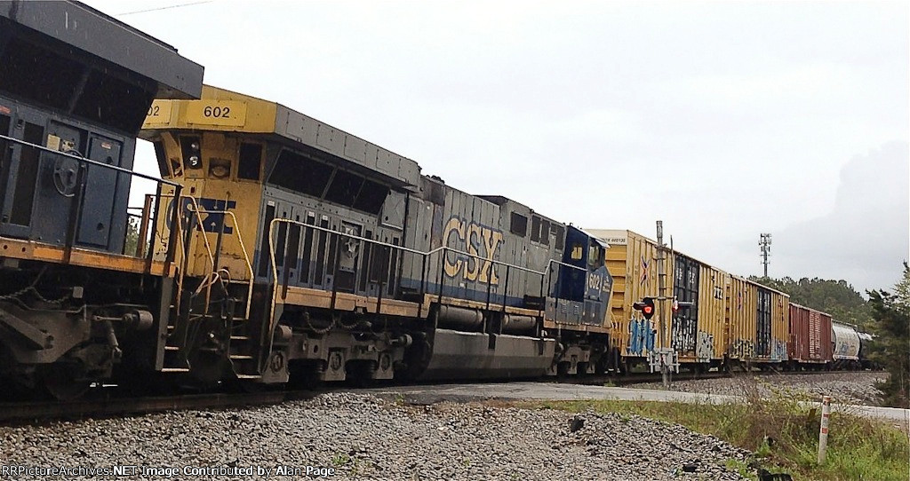 CSX ES44AH 803 and AC44CW 602